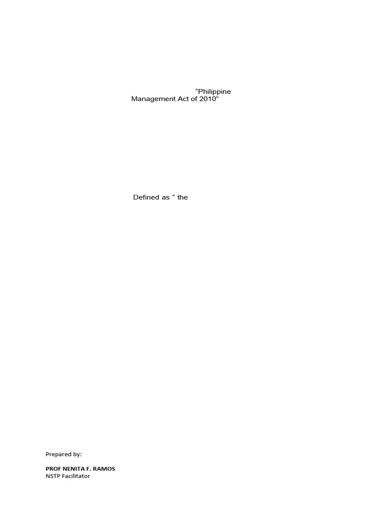 ASSESSMENT 4 Disaster Risk Reduction and Management Awareness | PDF