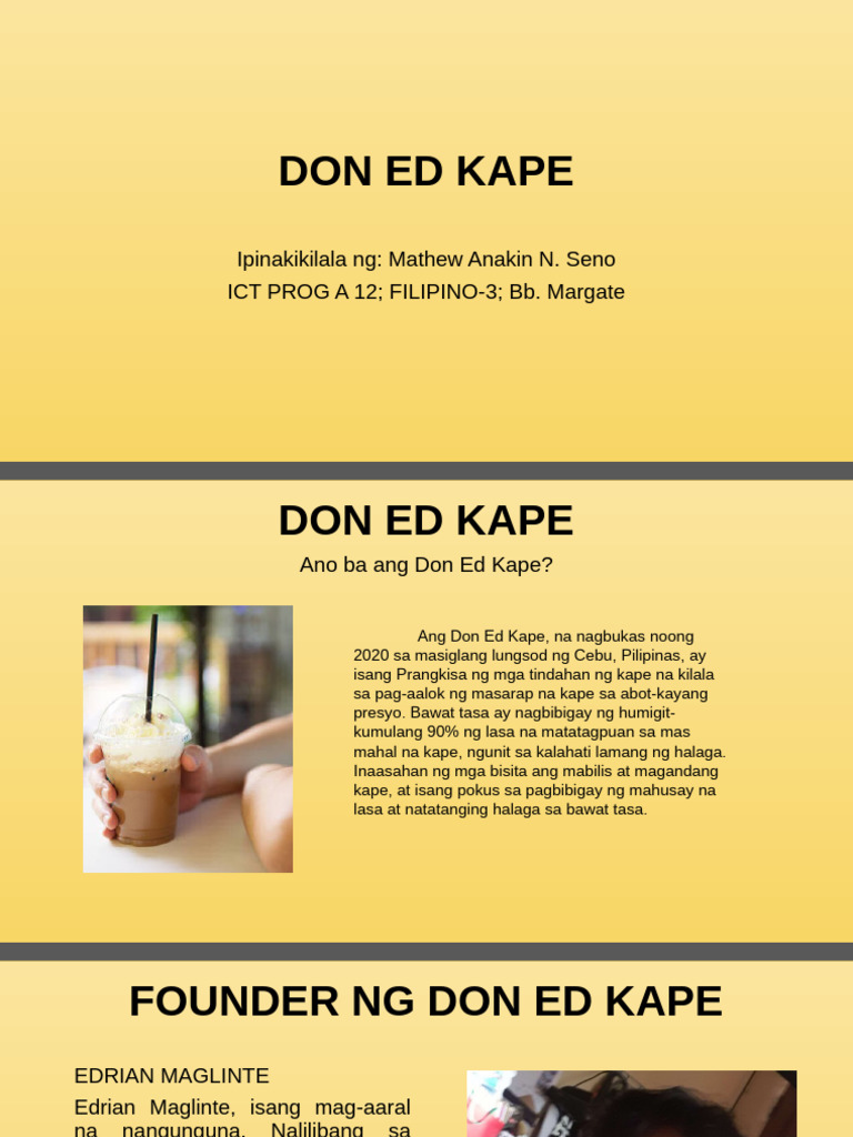 Don Ed's Kappe! | PDF