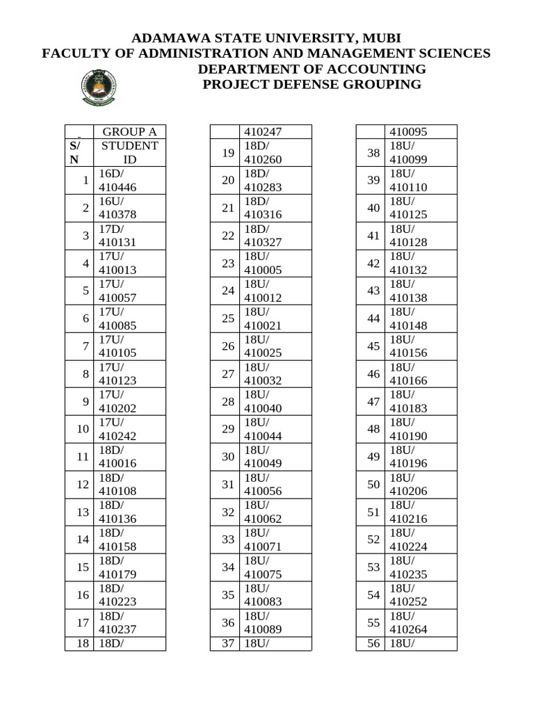 Group A | PDF
