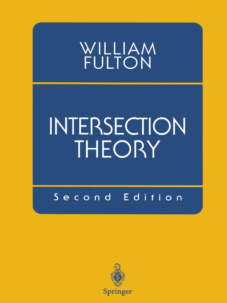 Intersection Theory | PDF