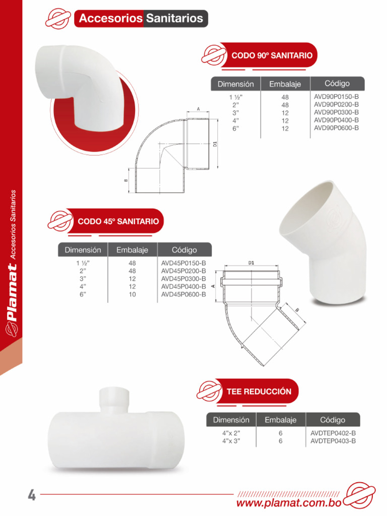 Plamat Accesorios y Especificaciones | PDF | Ingeniería de Edificación | Ingeniería mecánica