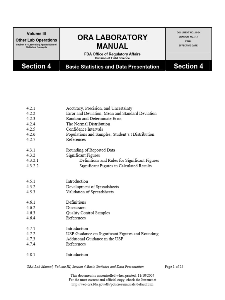 Basic Statistc Ora | PDF