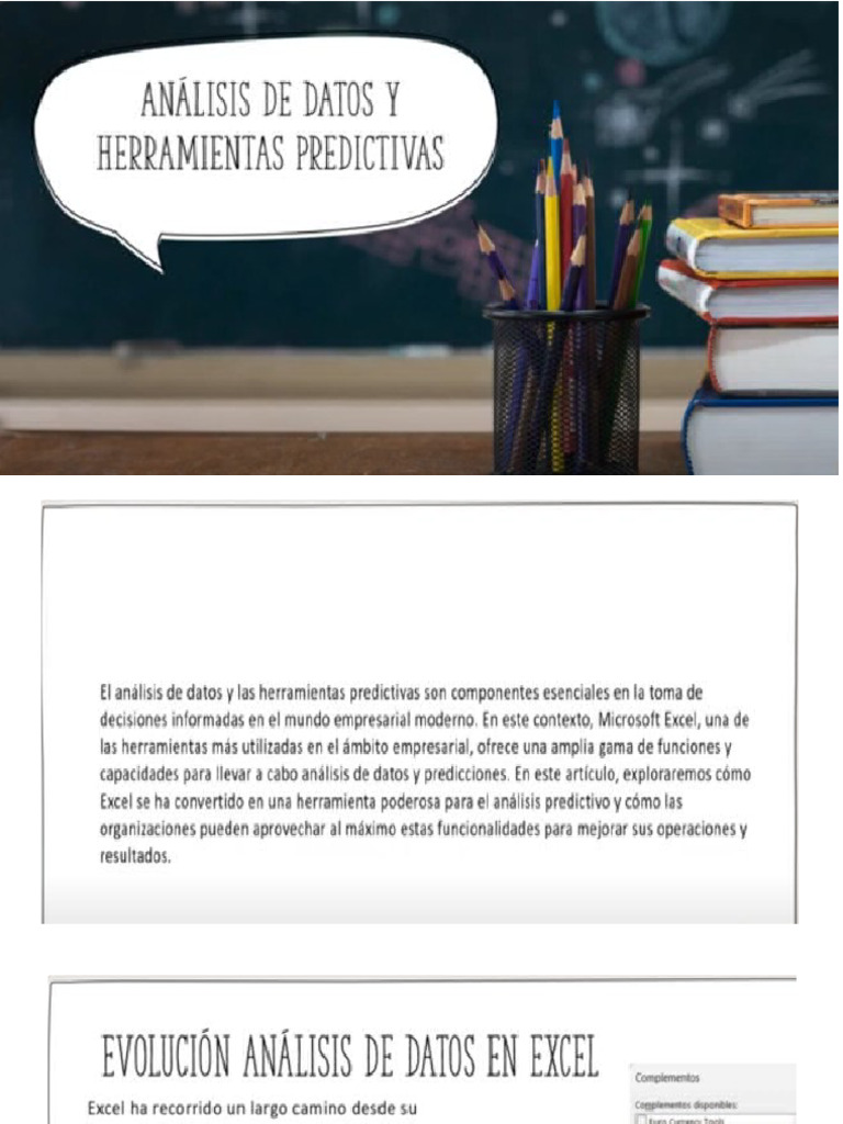 Analisis de Datos y Herramientas Predictivas | PDF