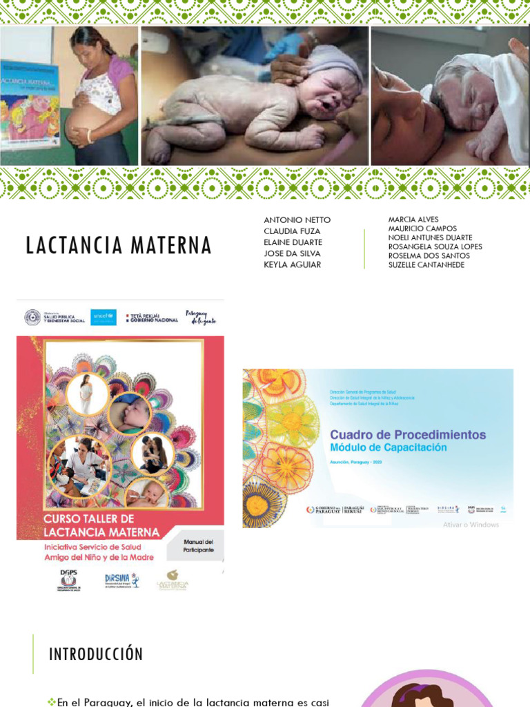 Lactancia Materna + Acidentes Ok | PDF