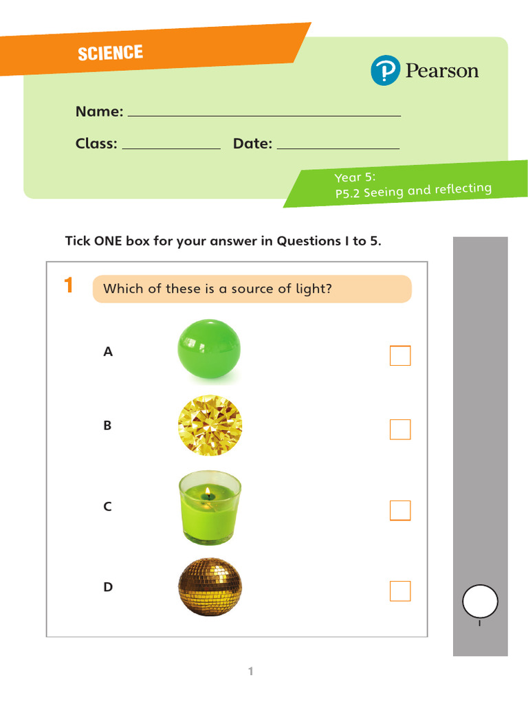 Ip Pt Ip Science y5 Sr2021 | PDF