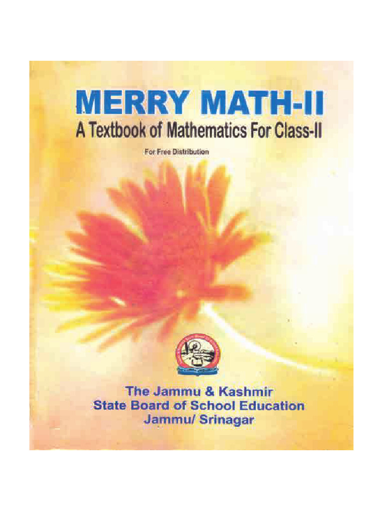 Merry Math 2nd Old | PDF
