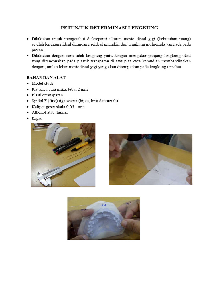Skill Lab 1 - Determinasi Lengkung | PDF