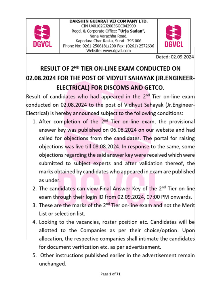 2ND TIER Result | PDF