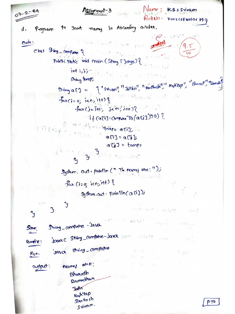 Java Assignment 3 | PDF