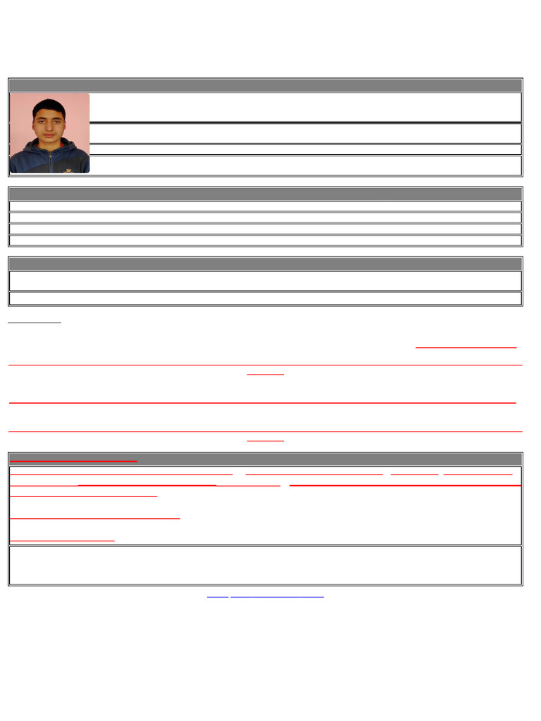ITI Application Form | PDF
