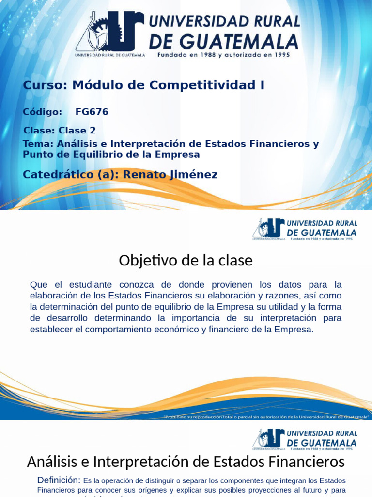 2da. Clase | PDF