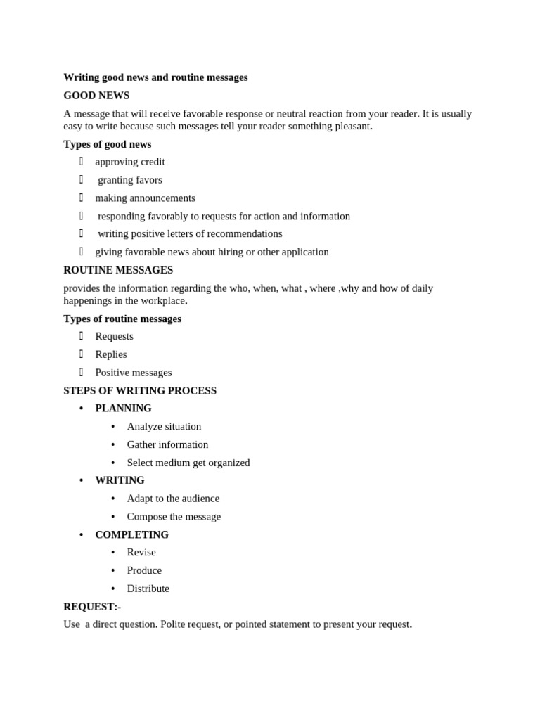 Writing Positive Messages | PDF | Communication | Career & Growth