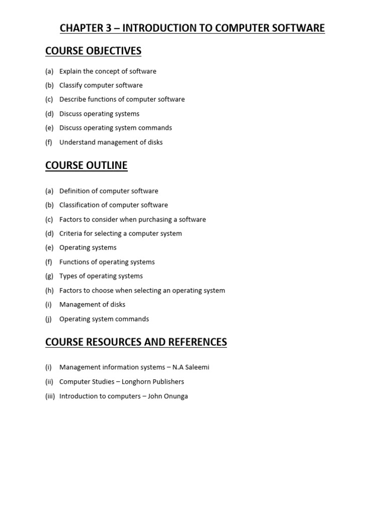 Chapter 4 Computer Software | PDF | Computer Program | Programming