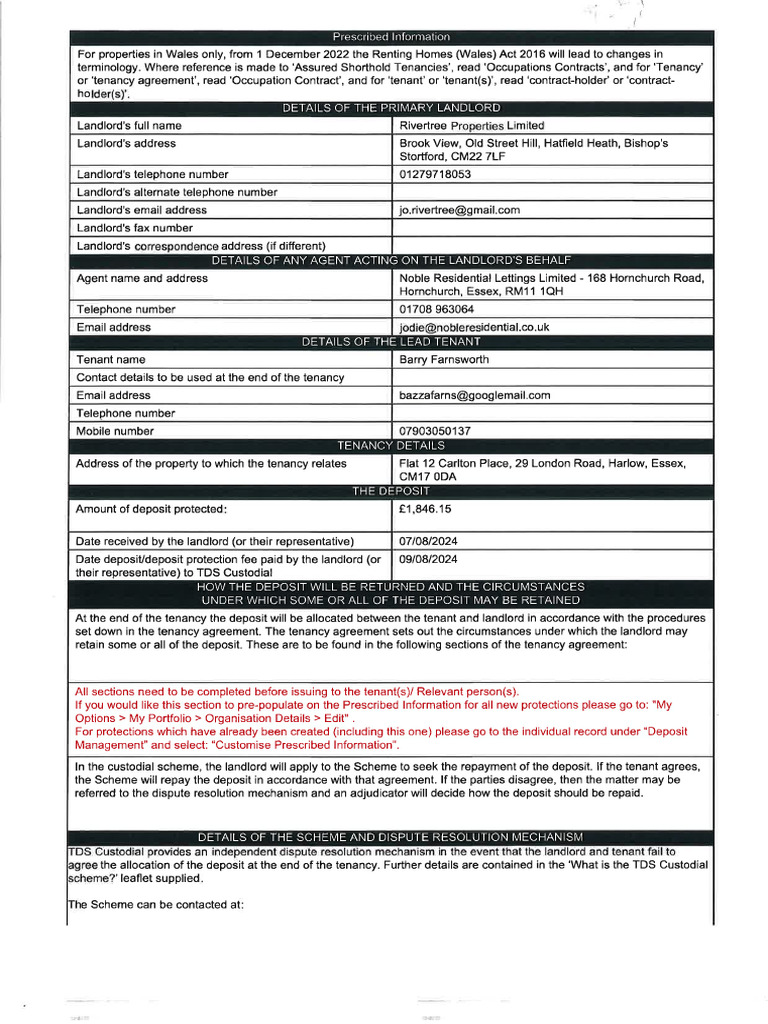 Prescribed Information | PDF