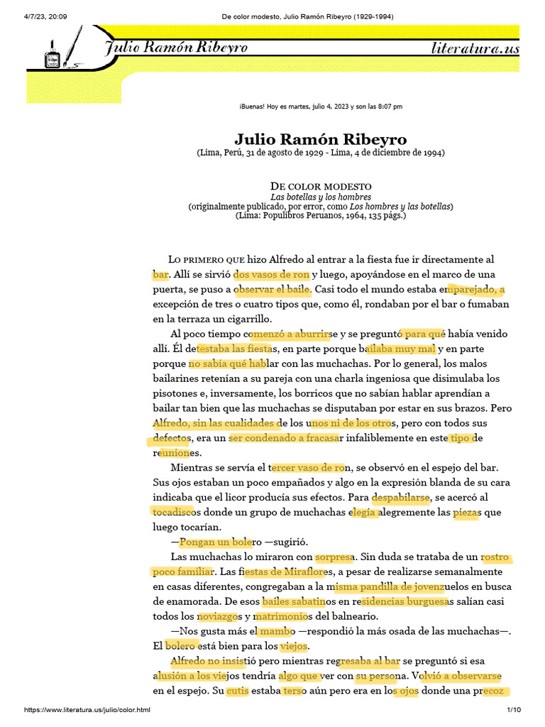 De Color Modesto | PDF