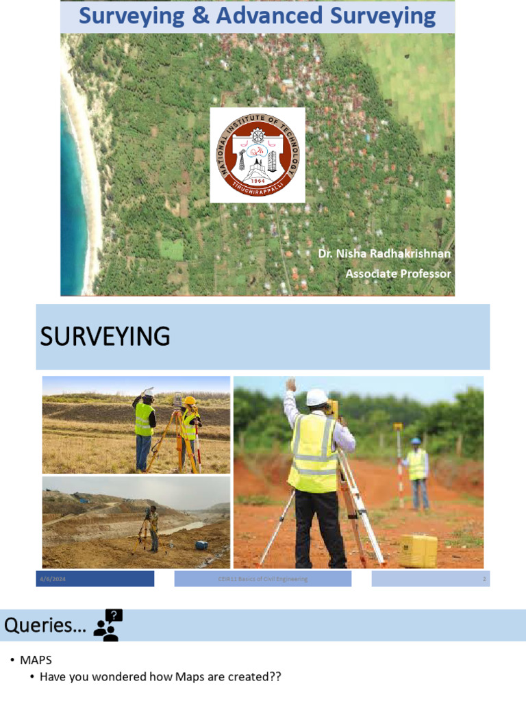 Intro to Surveying | PDF