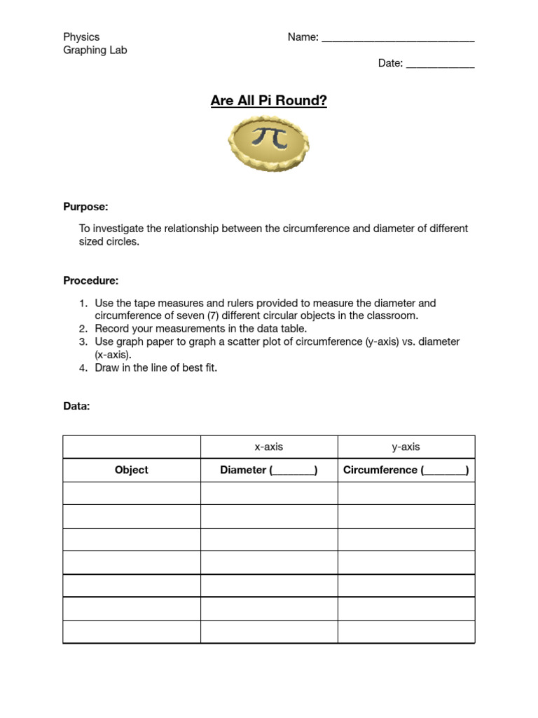 Investigating Circle Circumference | PDF