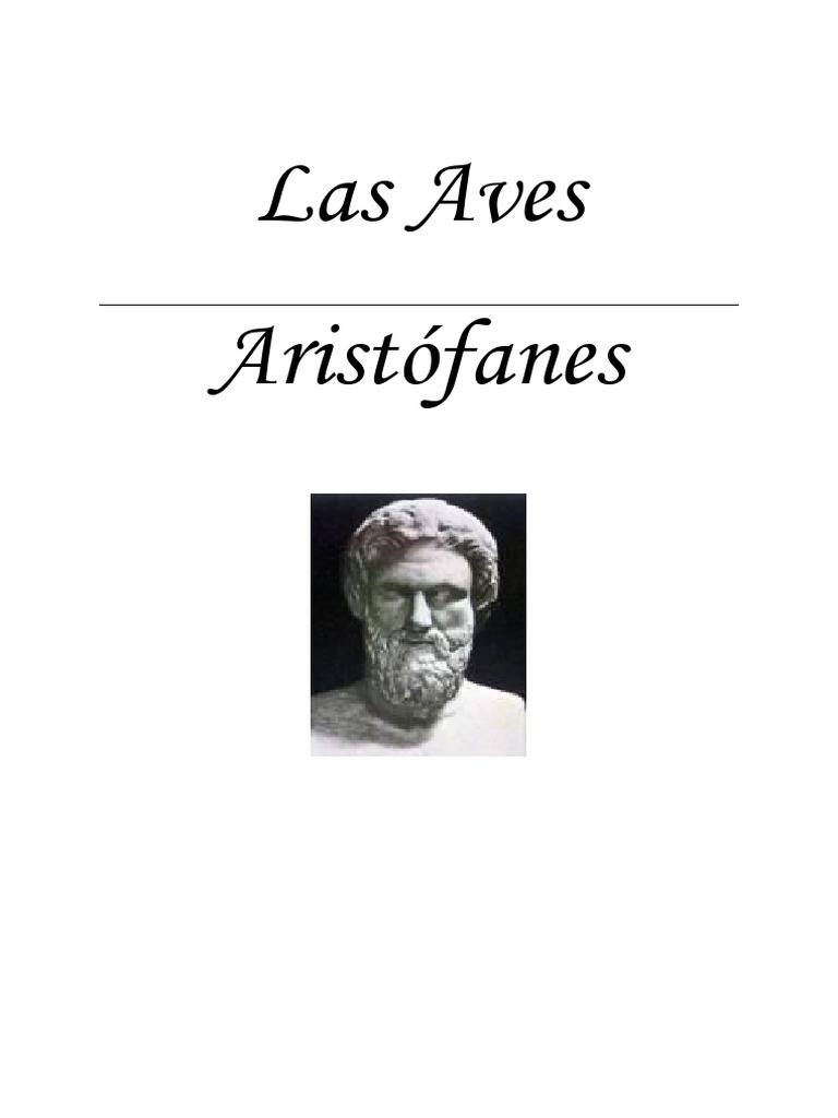 Aristofanes Las Aves Pdf