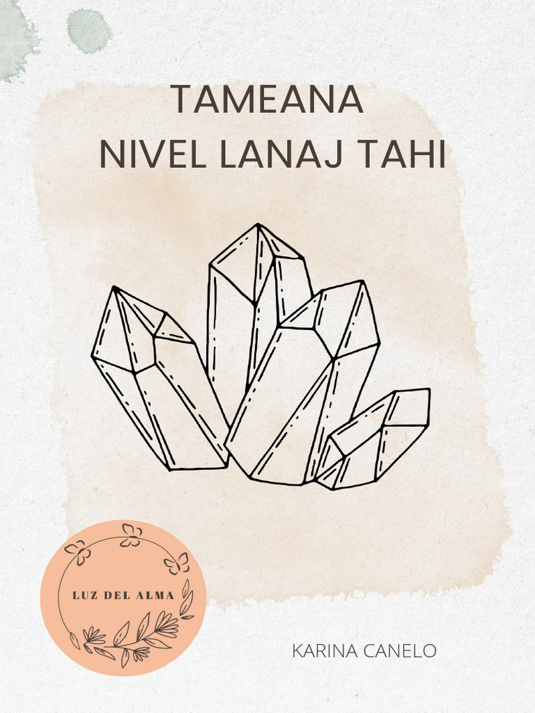 Tameana Nivel Lanaj Tahi | PDF