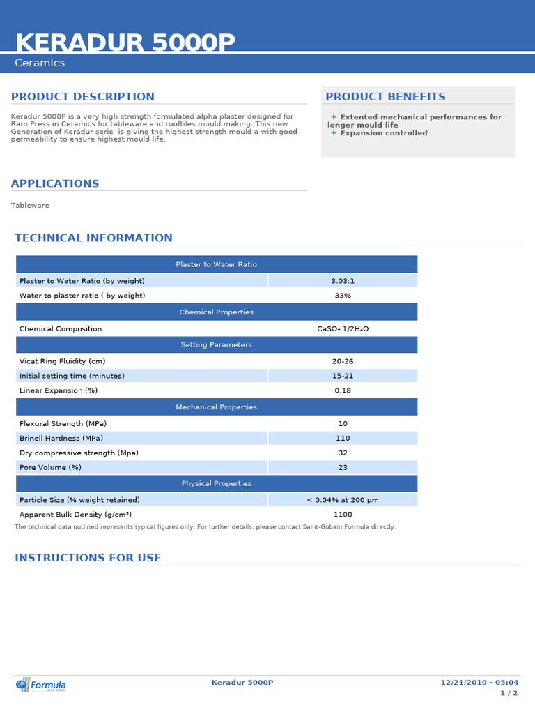 Keradur 5000p en | PDF