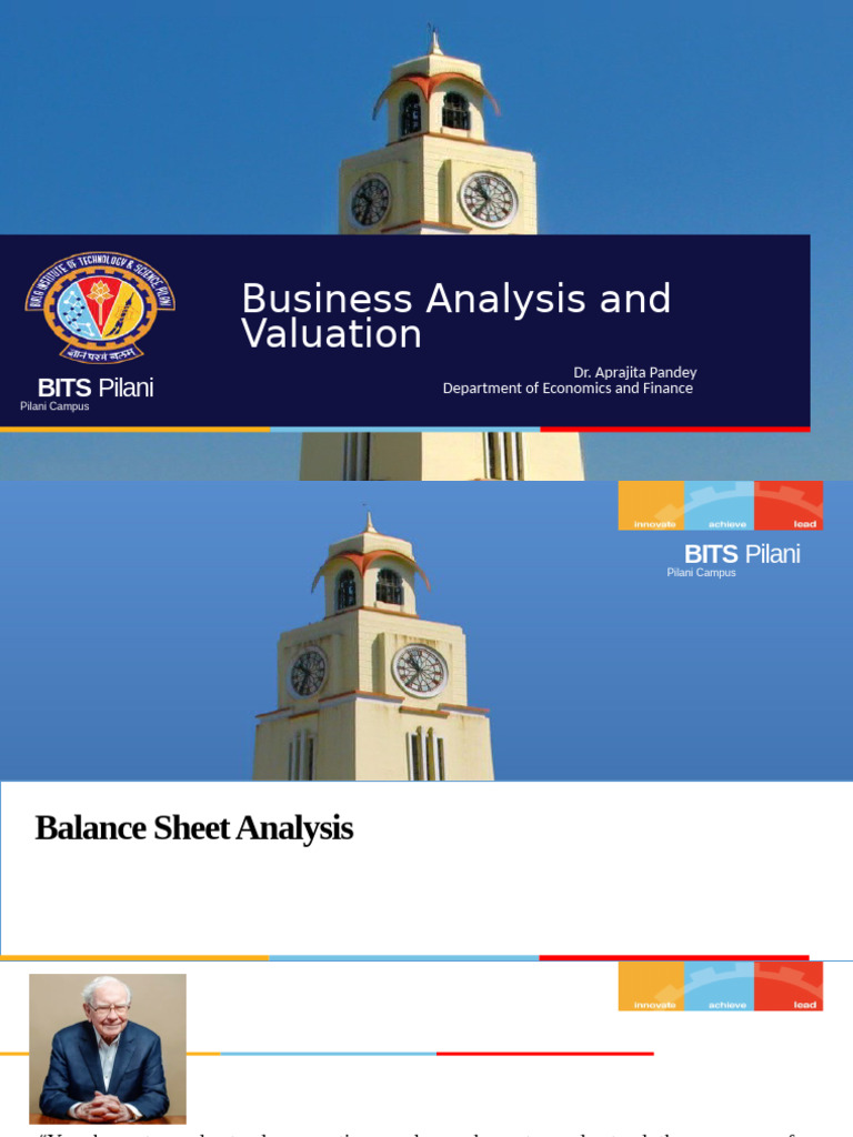 Balance Sheet Analysis | PDF
