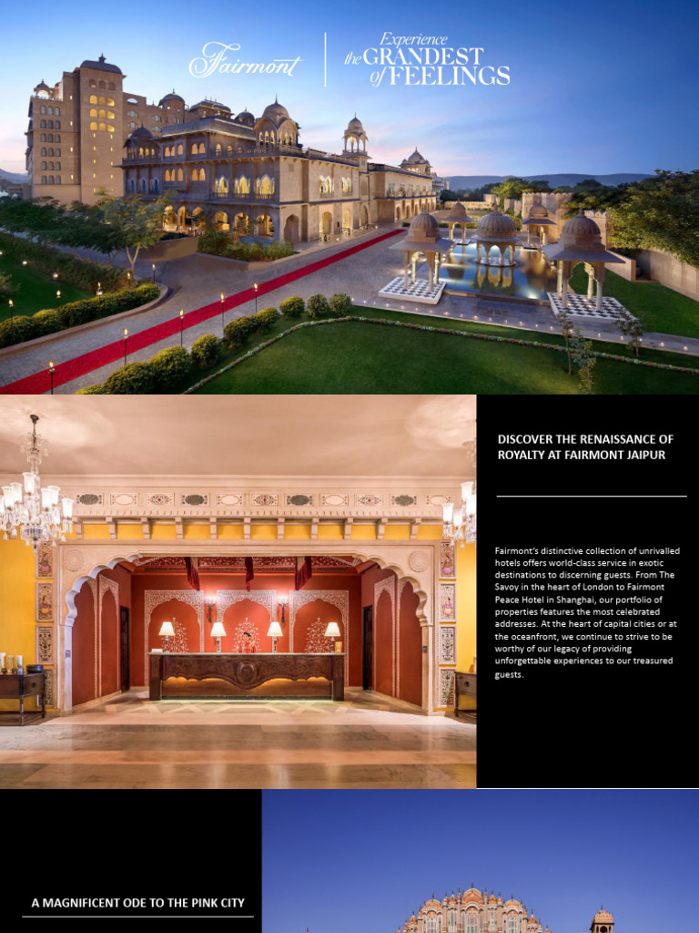 Fairmont Jaipur | PDF