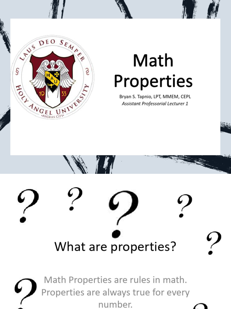 Properties-of-Mathematics | PDF