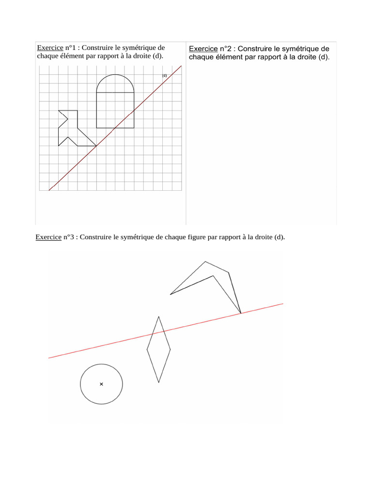 Chap9-Exo Sym Axiale 1 | PDF