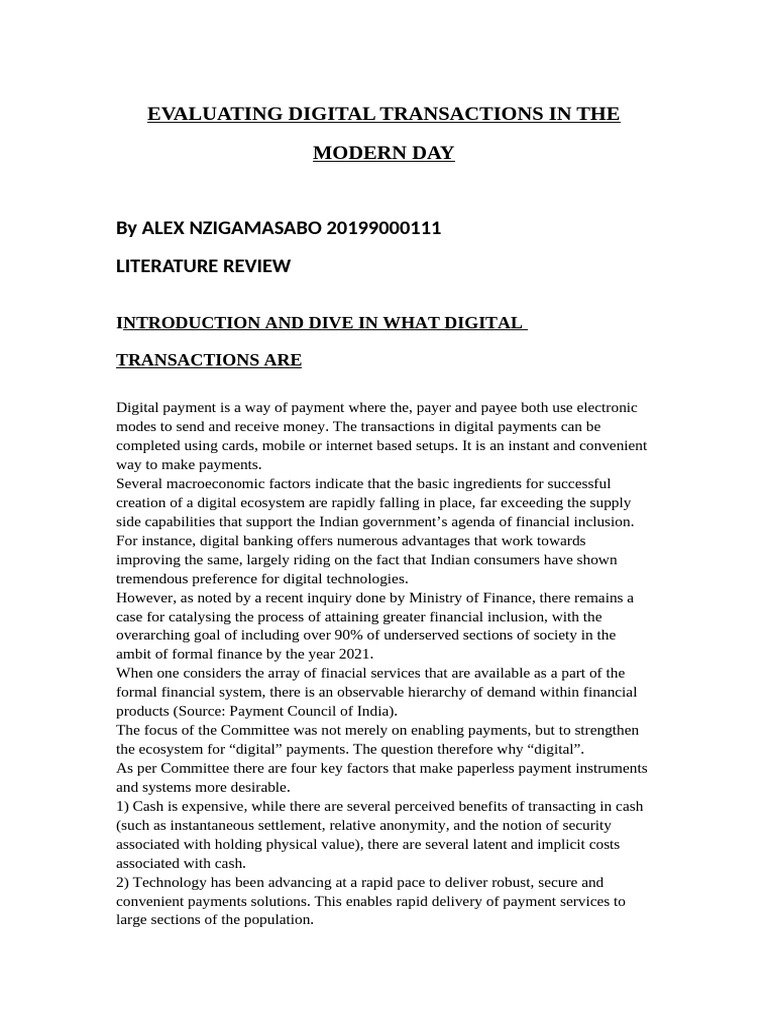 Transactional Template | PDF