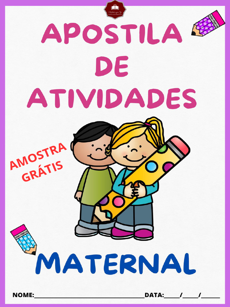 AMOSTRA - Apostila de Atividades Maternal.pdf | PDF AMOSTRA - Apostila de Atividades Maternal.pdf | PDF