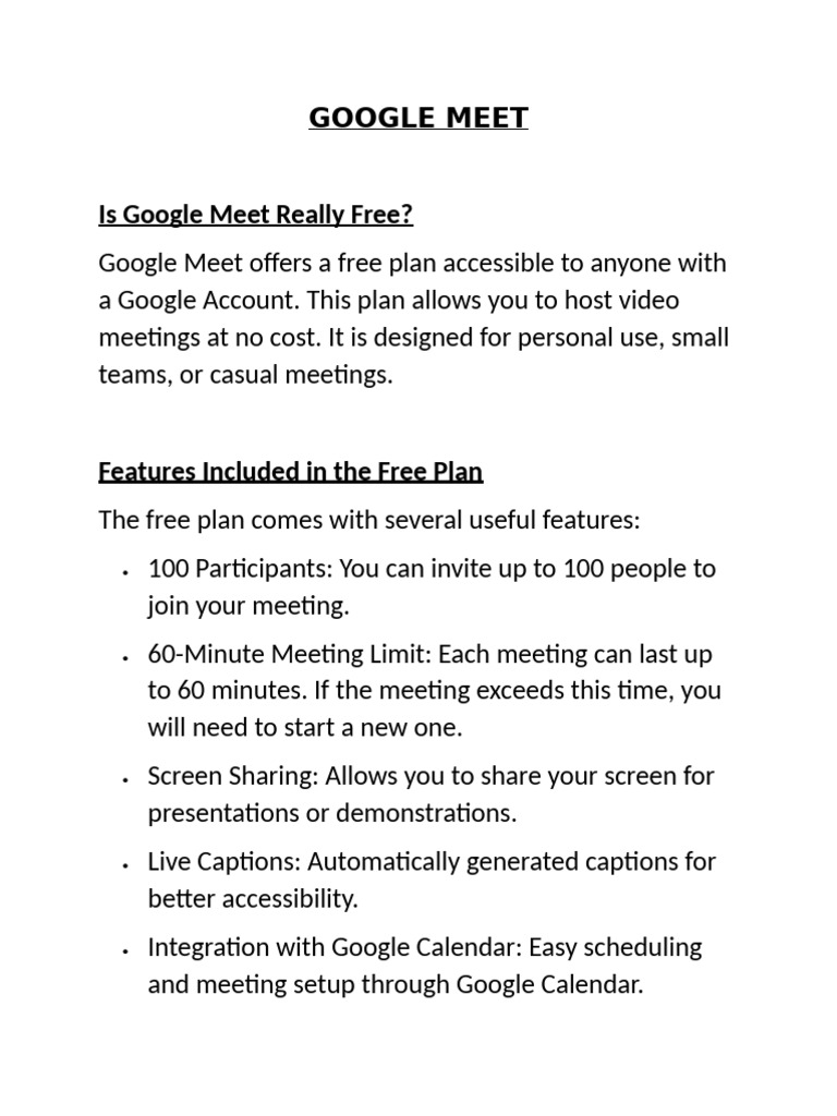 Google Meet | PDF