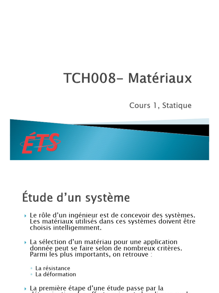 C1 Statique | PDF