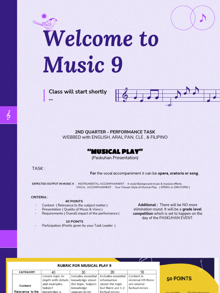 Music9 Lesson01 | PDF