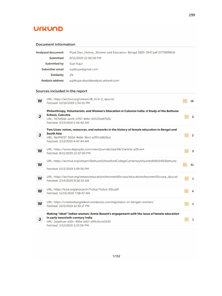 19 Plagiarism Report (Urkund) | PDF