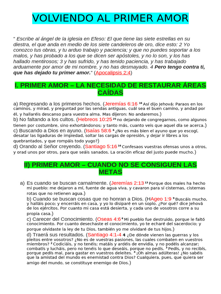 Primer Amor | PDF