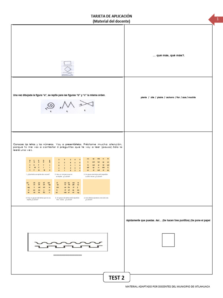 Test ABC INDIVIDUAL | PDF