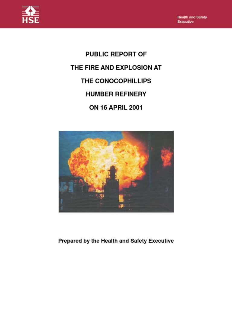 Public Report of The Fire and Explosion at Conocophillips Refinery | PDF