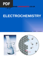 Chemsheets A2 1076 Electrochemistry Booklet ANS | PDF