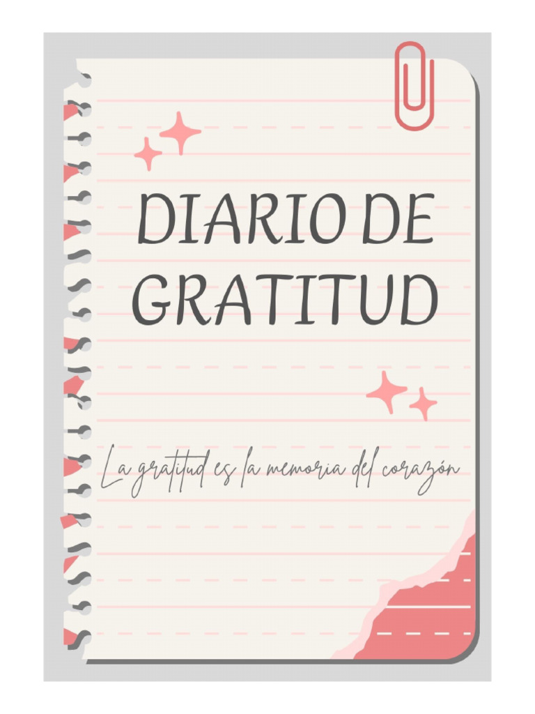 Diario de Agradecimiento | PDF