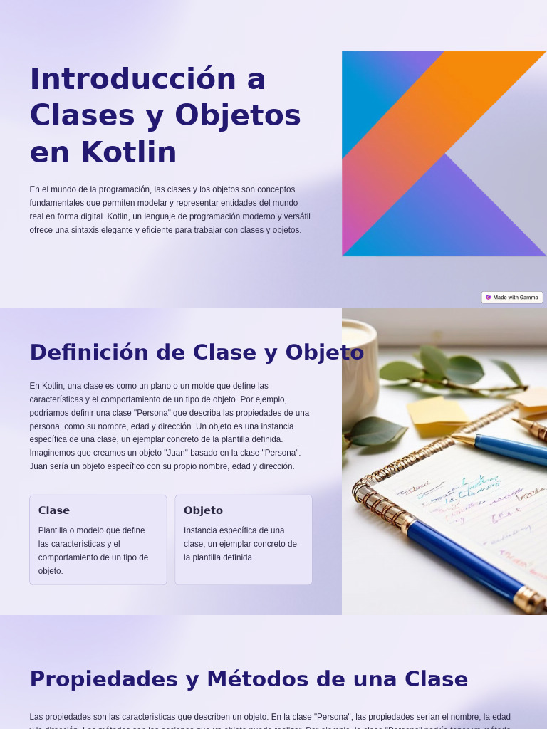 Introduccion A Clases y Objetos en Kotlin | PDF