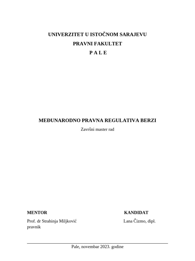 Master Rad Lana Čizmo | PDF