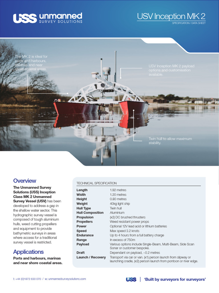 Uss Spec Sheet mk2 | PDF
