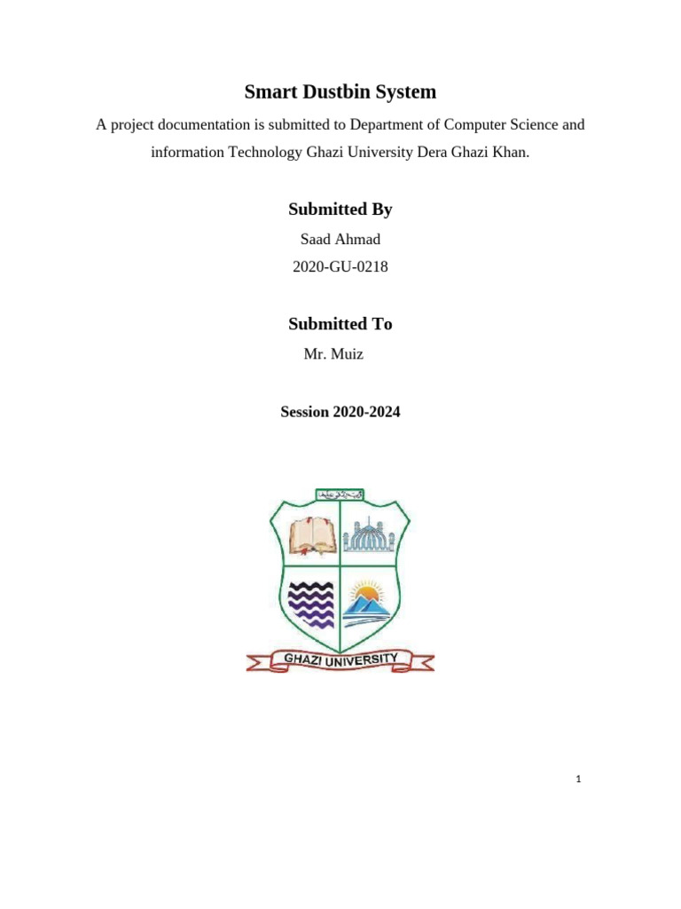 Saad Ahmad Fyp Documenttion Report | PDF