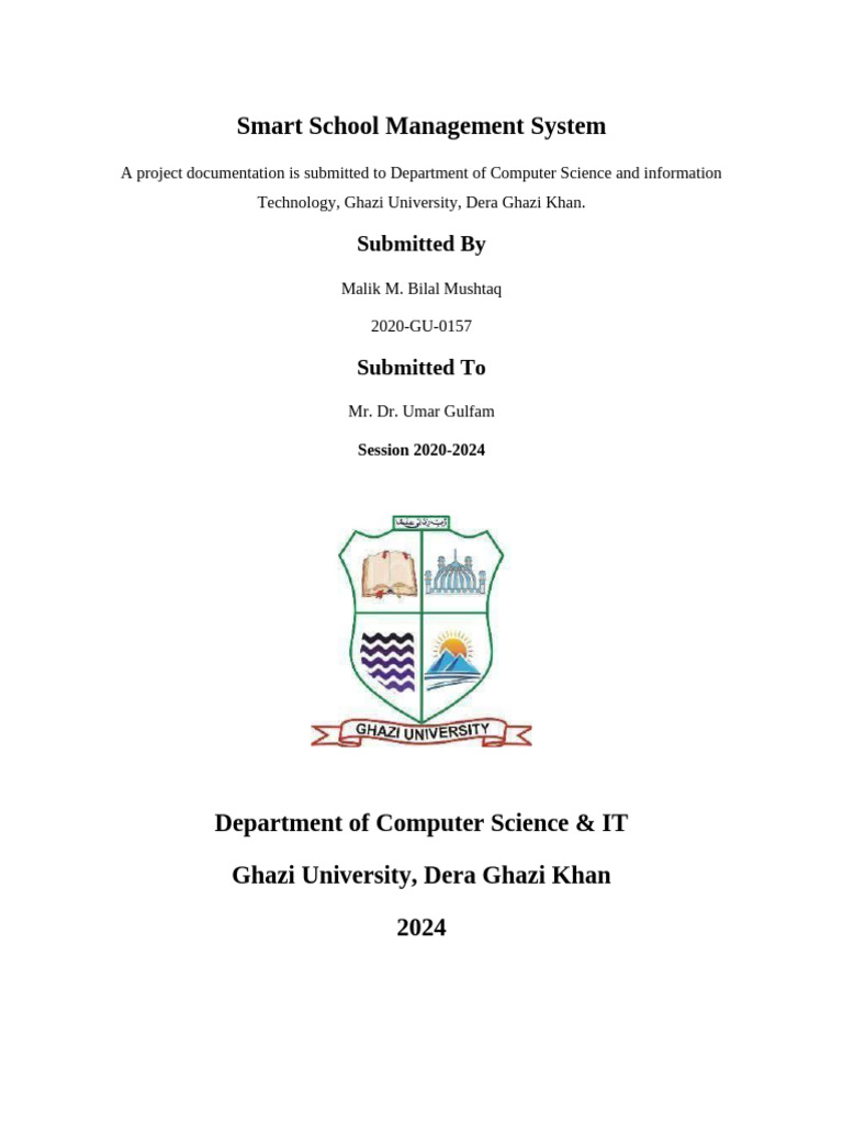Student Management System(SMS) | PDF