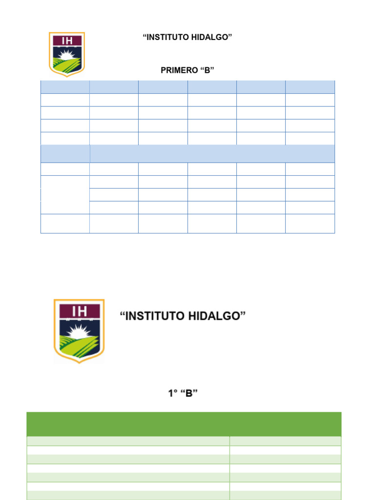 PRIMERO B | PDF
