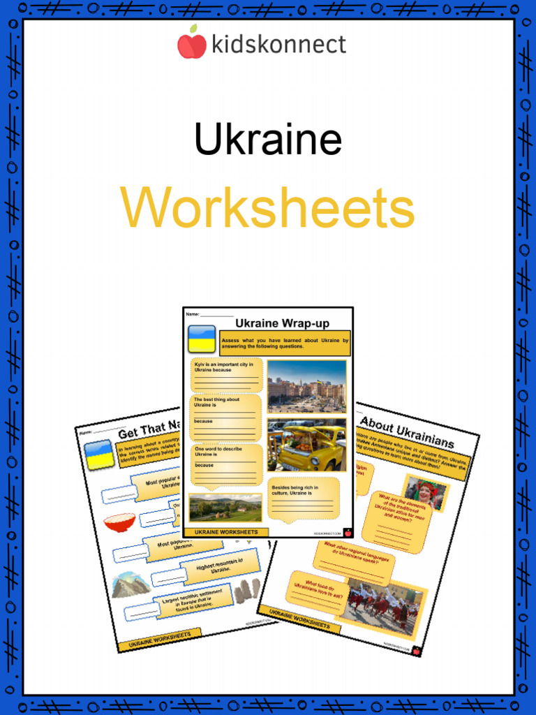 Ukraine Worksheets Sample | PDF