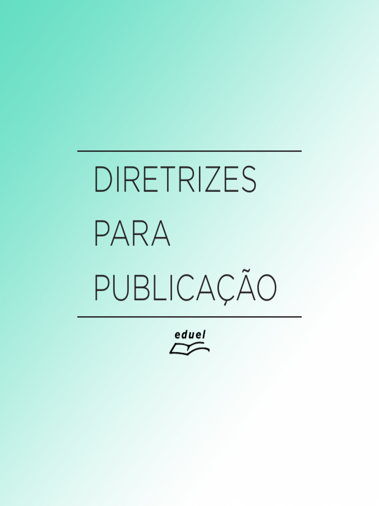 Diretrizes para Publicacao Eduel | PDF