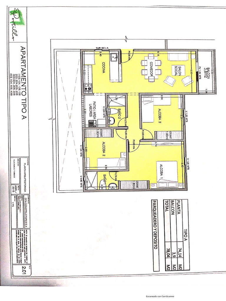 plano apto tipo A | PDF