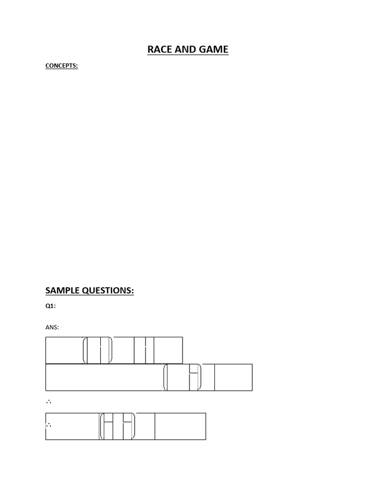 Race and Game | PDF