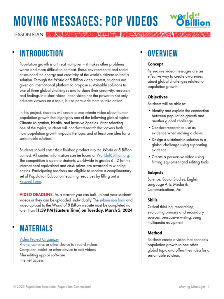 Moving Messages Pop Videos | PDF